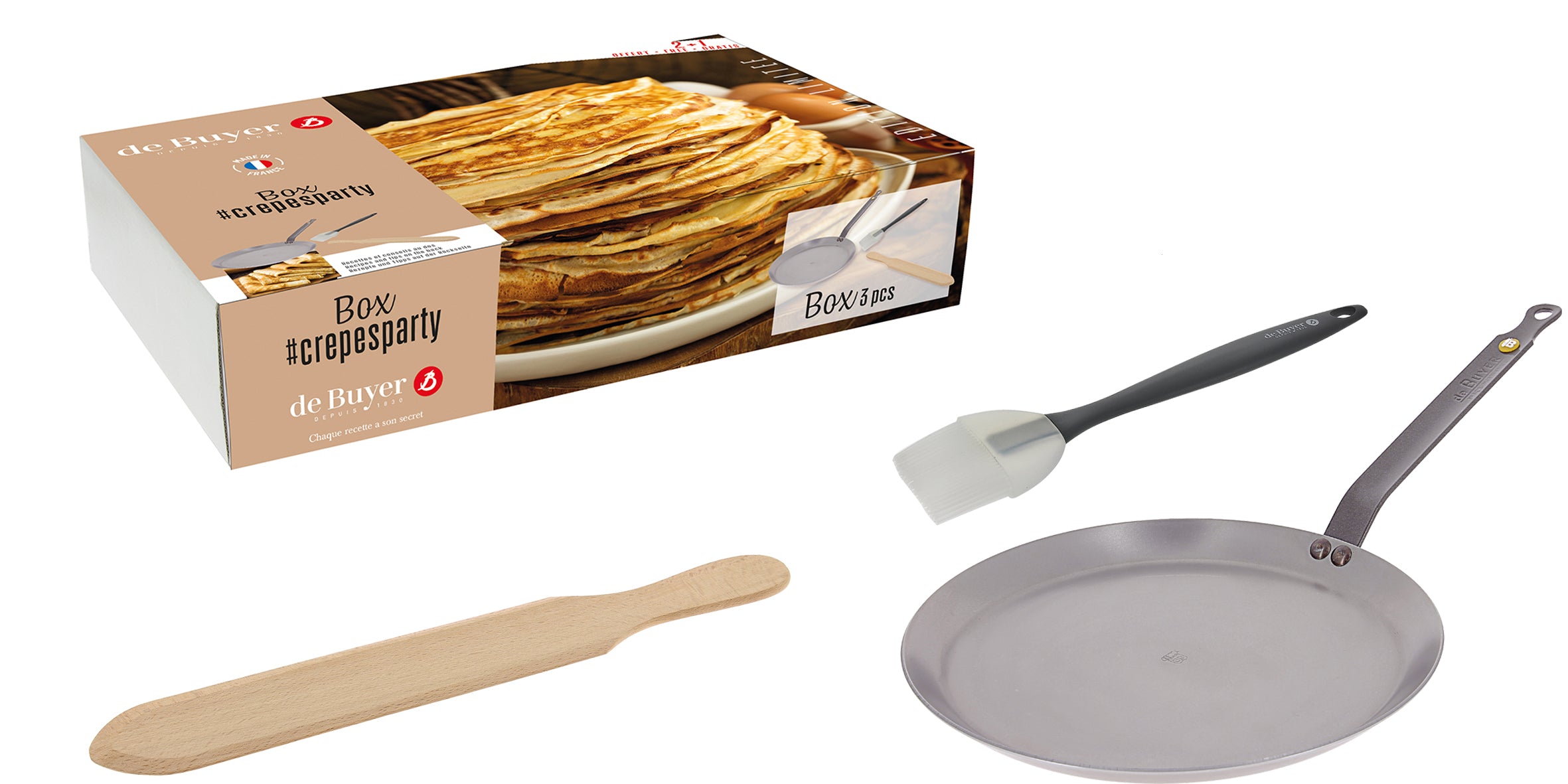 De Buyer - BOX - Crepes Party – dreemFIRE